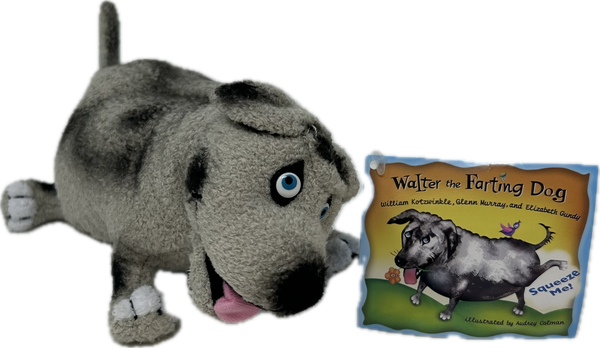 Walter The Farting Dog Plush Animal - My Secret Garden