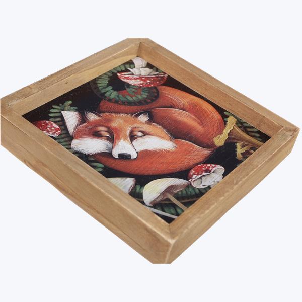 Wood Cozy Woodland Creature Wall Art - My Secret Garden