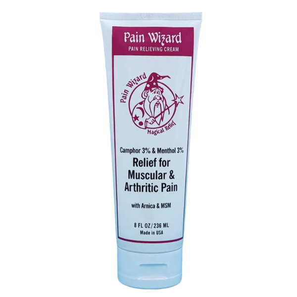 Pain Wizard Cream 8oz Tube - My Secret Garden