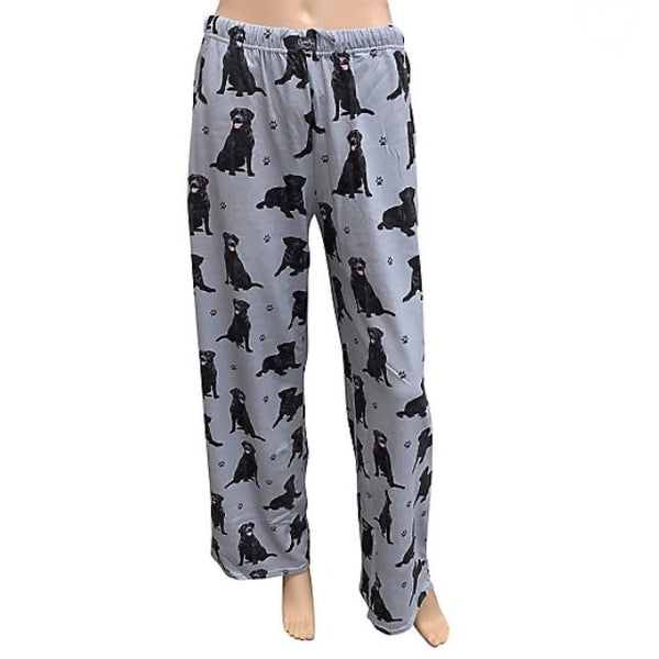 Black Labrador Pajama Pants - My Secret Garden