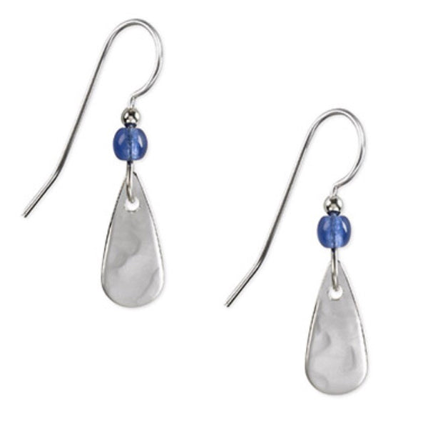 Baby Teardrop w/ Top Bead Earrings - My Secret Garden