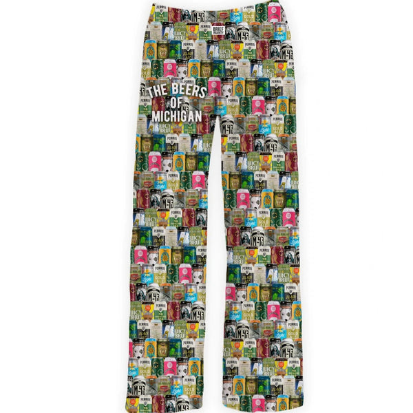 Beers Of Michigan Lounge Pants - My Secret Garden